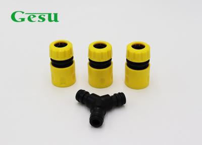 China Non Toxic Garden Hose Connector Set , Durable Hose Pipe Tap Adapter for sale