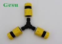 China Custom Logo Hose Quick Connector Set , ABS Male Female Hose Connectors for sale