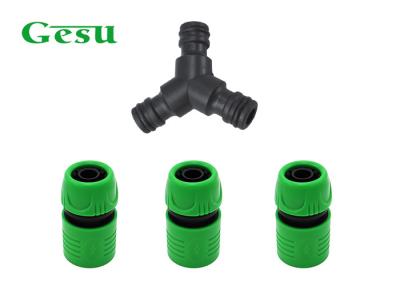 China Water Irrigation Kits Garden Hose Quick Connector with 3-Way hose Coupling for sale