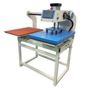 China Dual Station Pneumatic Heat Fully Automatic Press Machine for T-Shirt Clothes Printing for sale