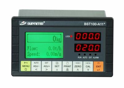 China Double Display LCD And LED Electric Power Belt Weigher Indicator , Standard Modbus With RS232 for sale