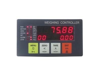 China Decrement Ration Bagging Controller Indicator 0.2%~0.5% Static Weighing Accuracy for sale