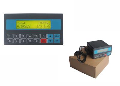 China LCD Display Weighing Instrument Indicator For Belt Weigher With Weight Totalizing for sale