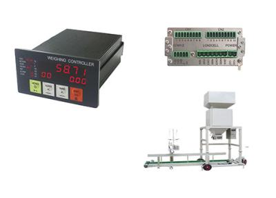 China Red LED Digital Weighing Packing Controller, Bagging Control Unit For Bagging Machine for sale