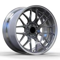 China 2piece Forged Wheels 19x11 20x12 21x13 5x112 5x120 6061-T6 Aluminum Alloy Passenger Car Rims for sale