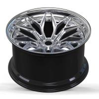 China 2 Piece Dodge Hellcat Concave Brushed Forged 5*115 Cars Wheels for sale