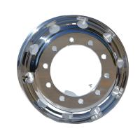 China 22.5x9 PCD 335mm Forged Aluminum Heavy Duty Truck Wheels ET152 26.7kg for Long Distance Hauling for sale