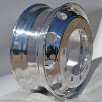 China 22.5x9 PCD 335mm Forged Aluminum Heavy Duty Truck Wheels ET152 26.7kg for Long Distance Hauling for sale