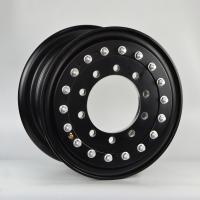 China 20 Inches Black Painting Forged Alloy Wheel Rims for Special Truck A 6061 T6 Raw Material in High Demand for sale