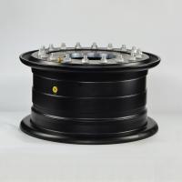 China 20 Inches Black Painting Forged Alloy Wheel Rims for Special Truck A 6061 T6 Raw Material in High Demand for sale