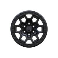 China 17 Inch Offroad Custom Forged Beadlock Wheels 17 X 9 Alloy Beadlock Matte Black Alloy Wheels for Retrofit/Upgrade Purpose for sale