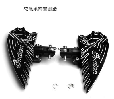 China Easy Installation Foot Pedal Aluminum Alloy Pedal (with Wing-shaped Design), Customizable Colors for sale