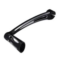 China Aluminum Alloy Gear Shift Lever, Silver Color, Durable, Easy to Install for sale