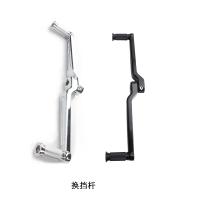 China Aluminum Alloy Gear Shift Lever, Silver Color, Durable, Easy to Install for sale