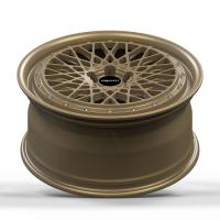 China 18*8.5 Forged Aluminum Satin Blue Bronze Wheels 5*100 New Customized for Modified Car for sale