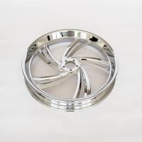 China 21×3.5 Chrome-Plated Motorcycle Wheel，high-gloss electroplated surface for corrosion resistance and shine for sale