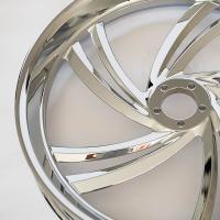 China 21×3.5 Chrome-Plated Motorcycle Wheel，high-gloss electroplated surface for corrosion resistance and shine for sale
