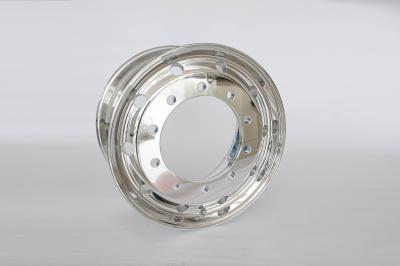 China Truck forged aluminum alloy wheels 22.5X11.75 polished can be customized for sale
