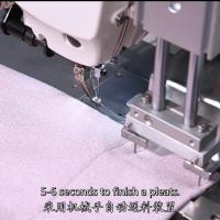 China Advanced Length Control Home Textile Curtain Pleating Machine for Curtain Fabric for sale