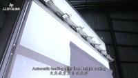 China Infrared Device Curtain Fabric Detection Cutting Machine 1150*4000*3750mm for Retail for sale