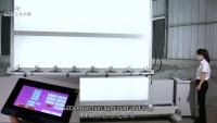 China Infrared Device Curtain Fabric Detection Cutting Machine 1150*4000*3750mm for Retail for sale