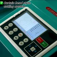 China Retail Lihua Automatic Curtain Top Cutting Equipment Laser Pattern Cutting Machine for sale