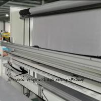China Lihua Manufacturing Plant Horizontal Stretch Cutting Machine for Home Textile Fabric for sale