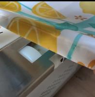 China Lihua Industrial Shower Curtain Equipment Automatic Hole Punching Machine for sale