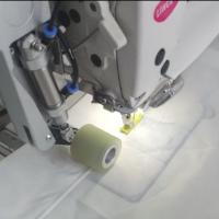 China Auto Feeder Industrial Belt Style Six Synchronous Textile Fabric Edging Machine for Sewing for sale