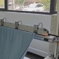 China Innovative LH-DGCJ-3500 Home Textile Fabric Cutting Machine with Automatic Features for sale