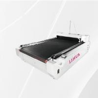 China Other Optical Lens Lihua Large Window Curtain Head Style Laser Cutting Machine 650 KG for sale