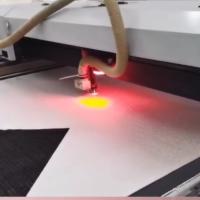 China Other Optical Lens Lihua Large Window Curtain Head Style Laser Cutting Machine 650 KG for sale