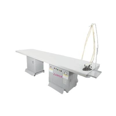 China 220v/380v Voltage Semi-Automatic Electric Steam Ironing Table for Home Textile Fabric for sale