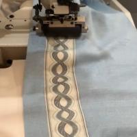 China speed Multi-function Multi needle Craft Splicing Curtain Sewing Machine with 250KG Weight for sale
