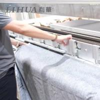 China Professional CNC Automatic Feeding Steam Ironing Machine with Steam Heating for sale