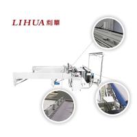 China Automatic Textile Cutter Lihua High Effective Horizontal Tension Cutting Machine for sale