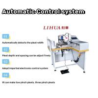 China Digital Touch Screen Automatic Curtain Pleating Machine for Speed Sewing 2500 Rpm/min for sale