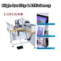 China Digital Touch Screen Automatic Curtain Pleating Machine for Speed Sewing 2500 Rpm/min for sale