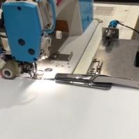 China Automatic Working Wooden Box Packing Lihua Home Textile Wind-proof Curtain Sewing Machine for sale