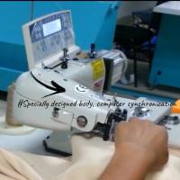 China British Formal Dresses Sewing Process Made Easy with Automatic Hemming Machine 250KG for sale