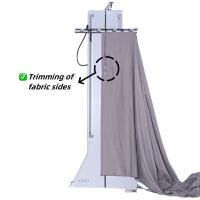 China Newly Upgraded Fabric Vertical Cutting Machine Six Clamping Devices Included for Cutting for sale