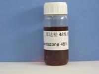 China Bentazone H   480g/L SL ,Herbicide Weed Control Light ,Yellow To Brown Liquid for sale