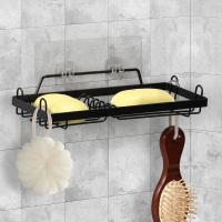 China Soap Dish Sponge Holder Sink Soap Rack  Soap Holder for Shower Wall for sale