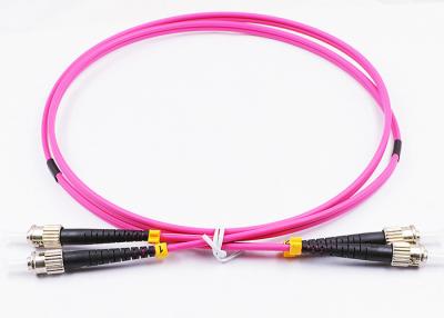 China High Speed 10G OM4 Patch Cord Custom Length With LC SC FC ST Connectors for sale