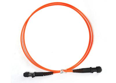 China Pre - Terminated MTRJ Patch Cord Two Cores Multimode Type 2MM Diameter for sale
