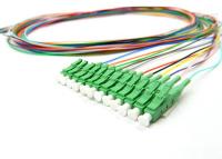 China Pre - Terminated Fiber Optic Pigtail , 900UM Fiber Optic Cable Patch Cord for sale