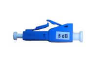 China LC Inline Fiber Optic Attenuator Male To Female Type Various Color for sale