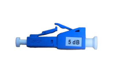 China LC Inline Fiber Optic Attenuator Male To Female Type Various Color for sale