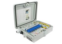 China PC ABS Fiber Optic Termination Box , Full Loaded FTTH Termination Box for sale