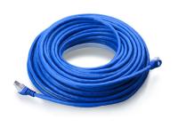 China Blue FTP Cat6A Cable , Customized Length 4 Pair Twisted Shielded Cable for sale